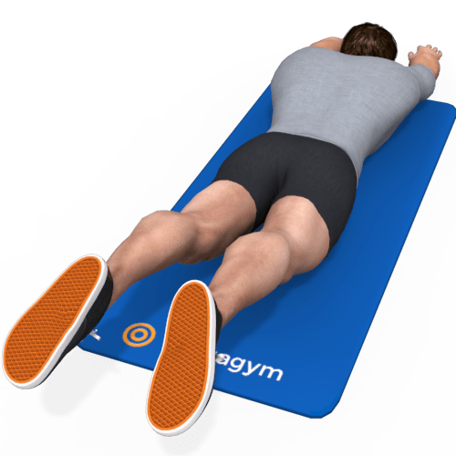 Rear Leg Raise Lying Video Exercise Guide
